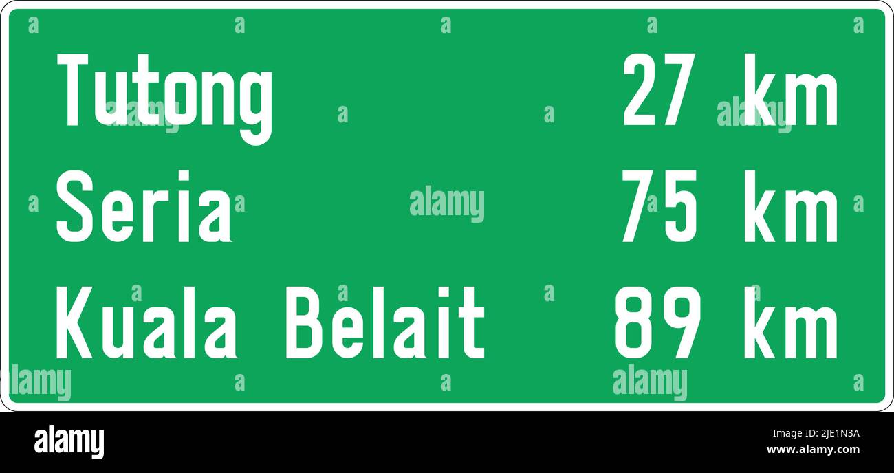 Road signs in Brunei, Mandatory signs, Prohibitory signs, Warning signs ...