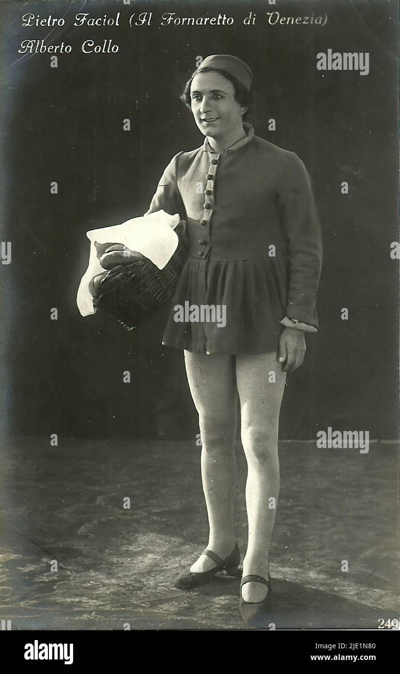 Il Fornaretto di Venezia 003 - Italian silent movie Stock Photo - Alamy