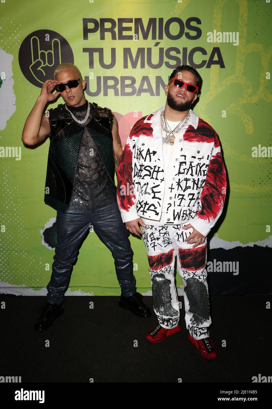 Miami, United States Of America. 23rd June, 2022. PREMIOS TU MUSICA ...