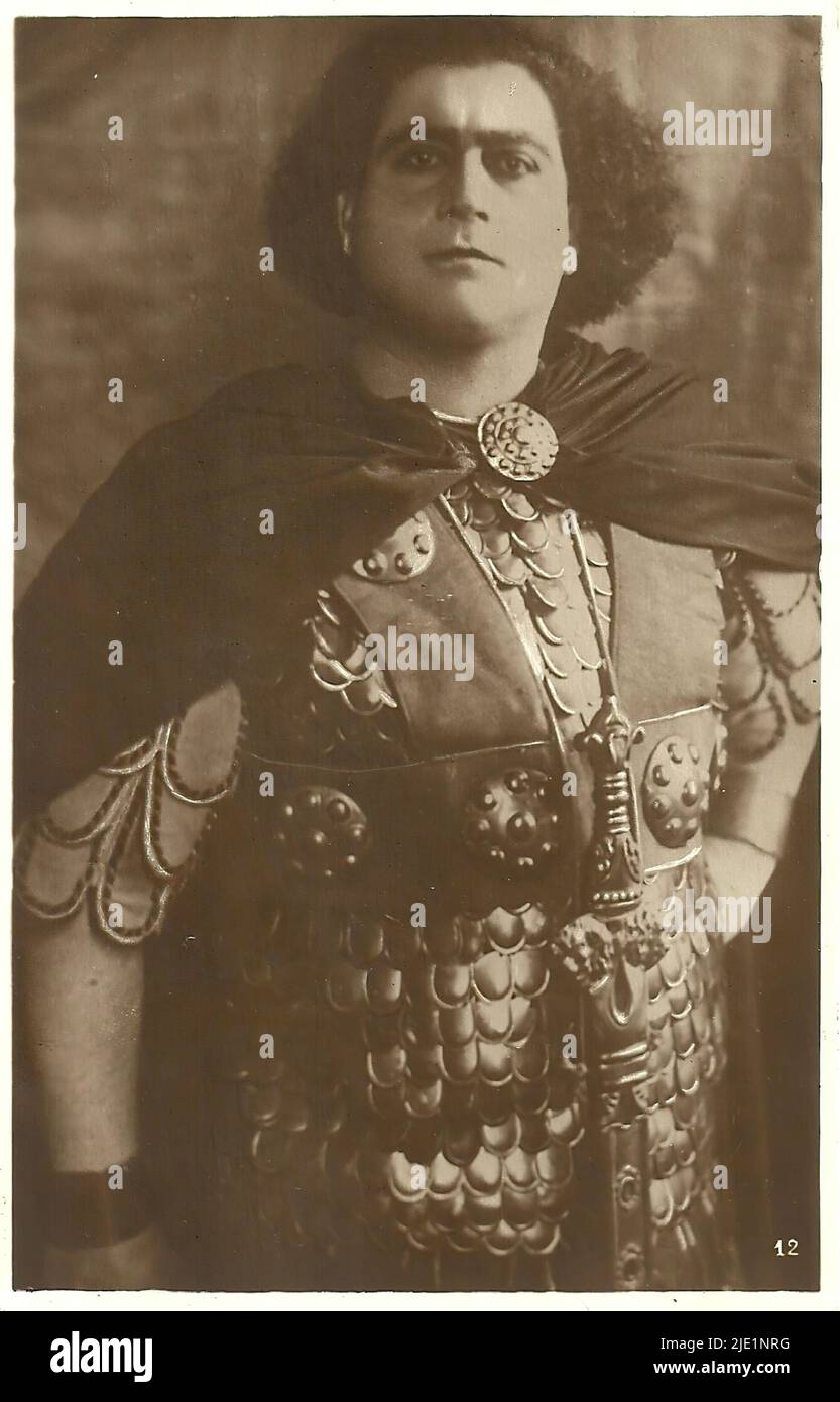 Portrait of Adolfo Trouché as Belisarius in Teodora (1921) - Italian ...