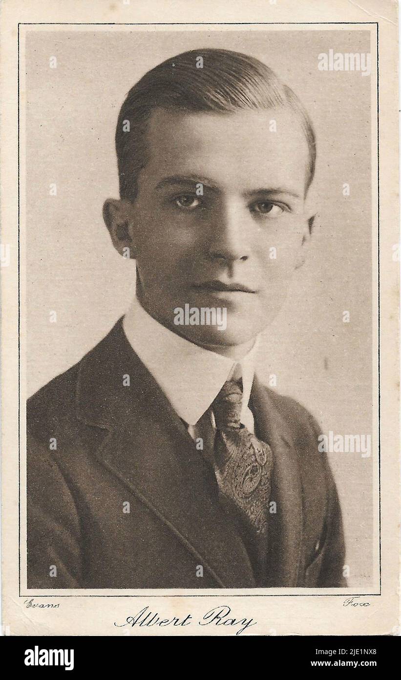 Portrait of Albert Ray - American cinema before Hollywood era Stock ...