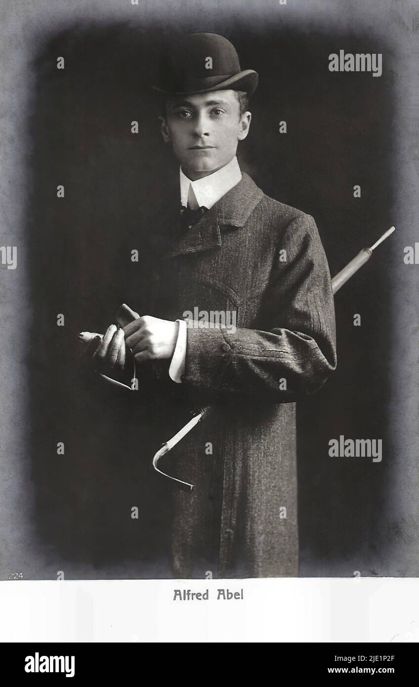 Portrait of Alfred Abel 001 - German weimar era cinema (1918 - 1935 ...