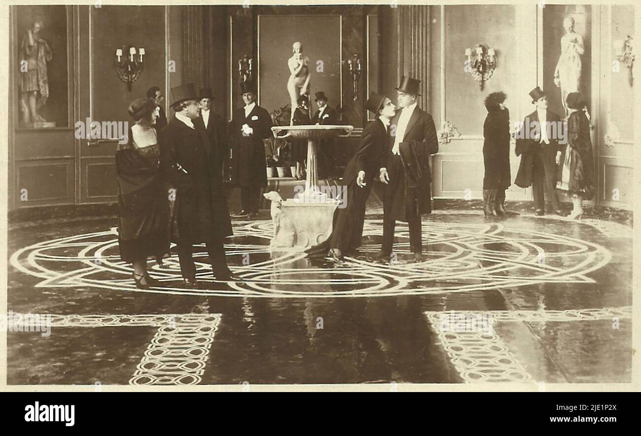 Portrait of Alfredo Martinelli in La seconda moglie - Italian silent ...