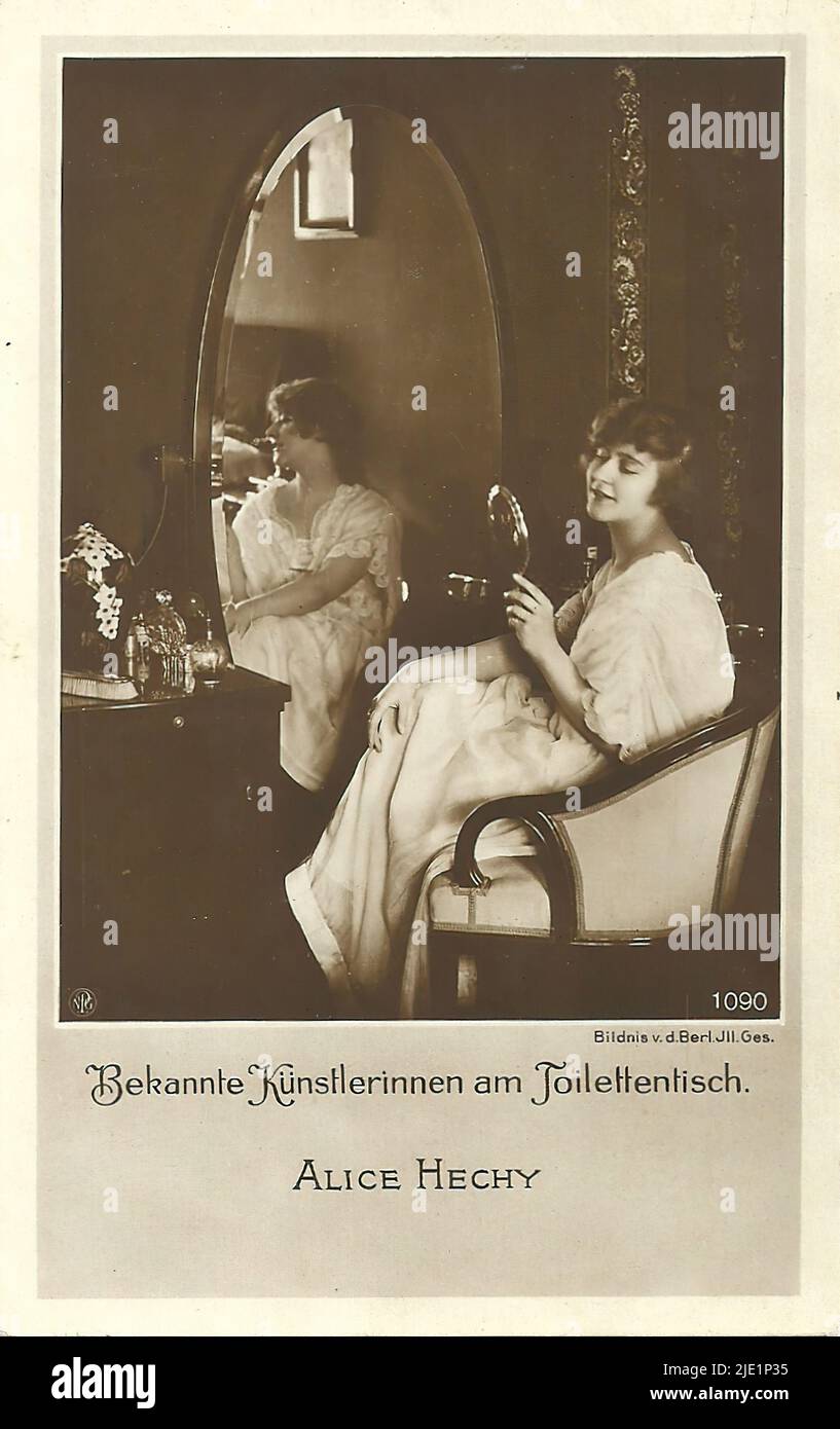 Portrait of Alice Hechy - German weimar era cinema (1918 - 1935 Stock Photo - Alamy