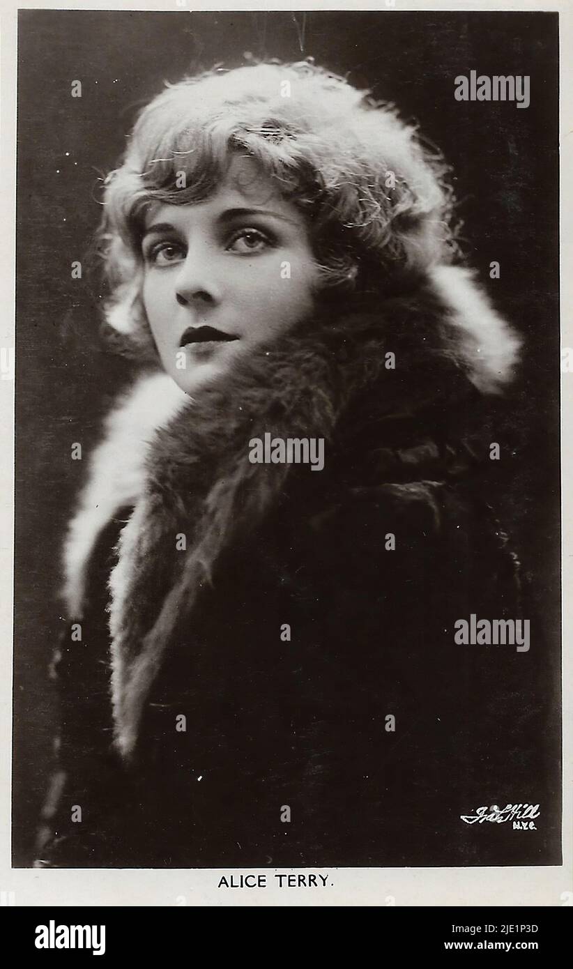 Portrait of Alice Terry 002 - Hollywood silent movie actress Stock ...