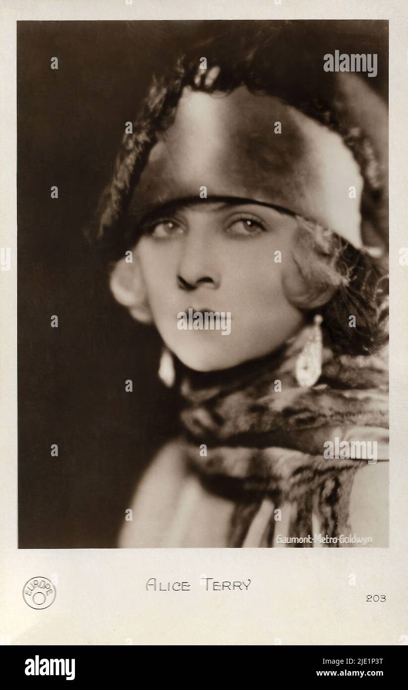 Actress alice terry hi-res stock photography and images - Alamy