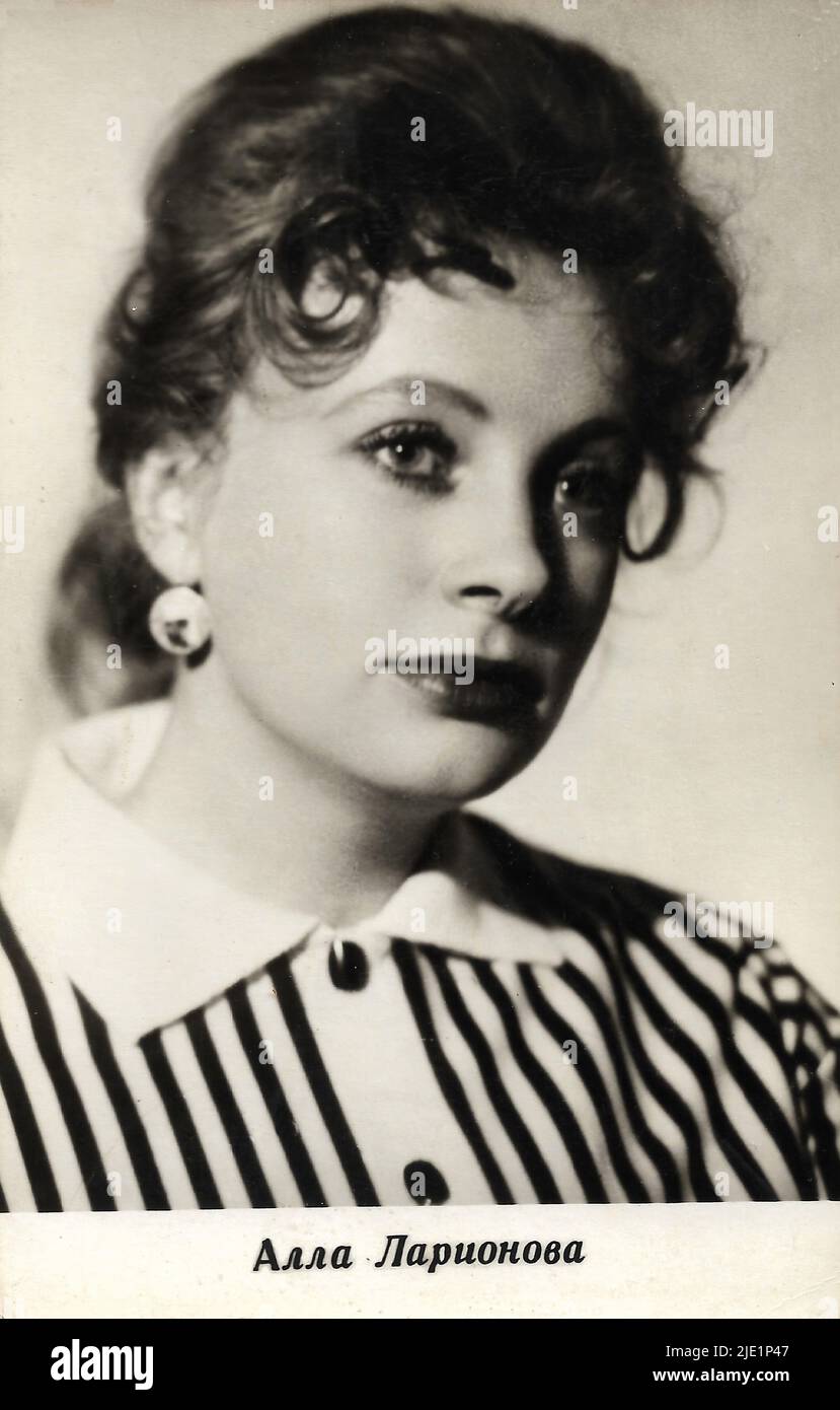 Alla larionova hi-res stock photography and images - Alamy