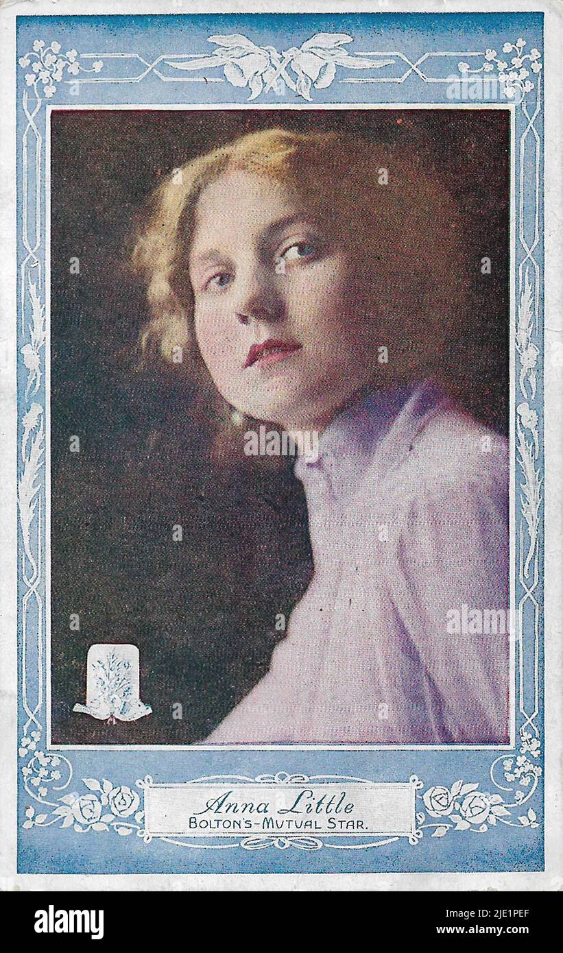 Portrait of Anna Little, Bolton's-Mutual Star - American cinema before ...
