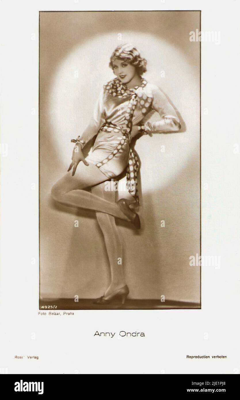 Portrait of Anny Ondra 002 - German weimar era cinema (1918 - 1935 ...