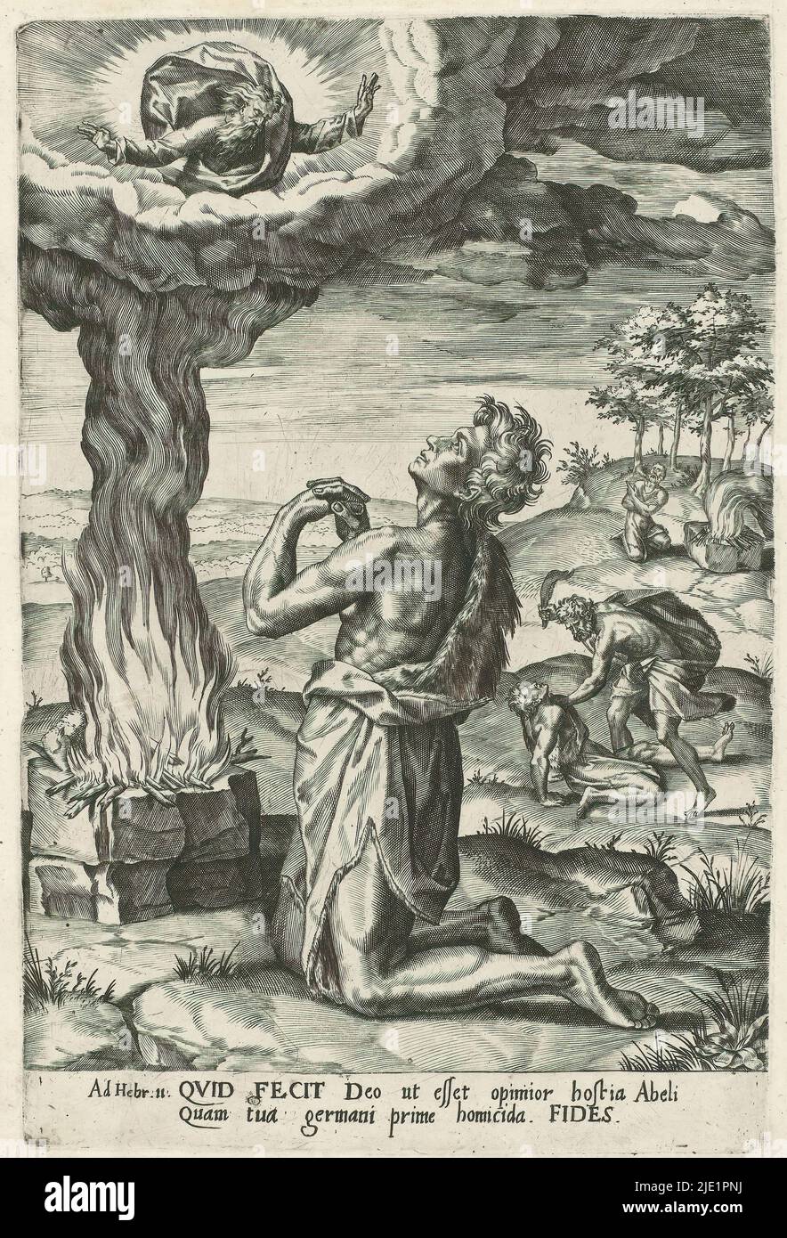 Sacrifice of Cain and Abel, The Epistle to the Hebrews chapter 11 ...