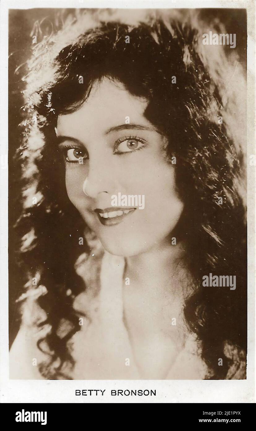 Portrait of Betty Bronson 002 - Hollywood silent movie actress Stock ...