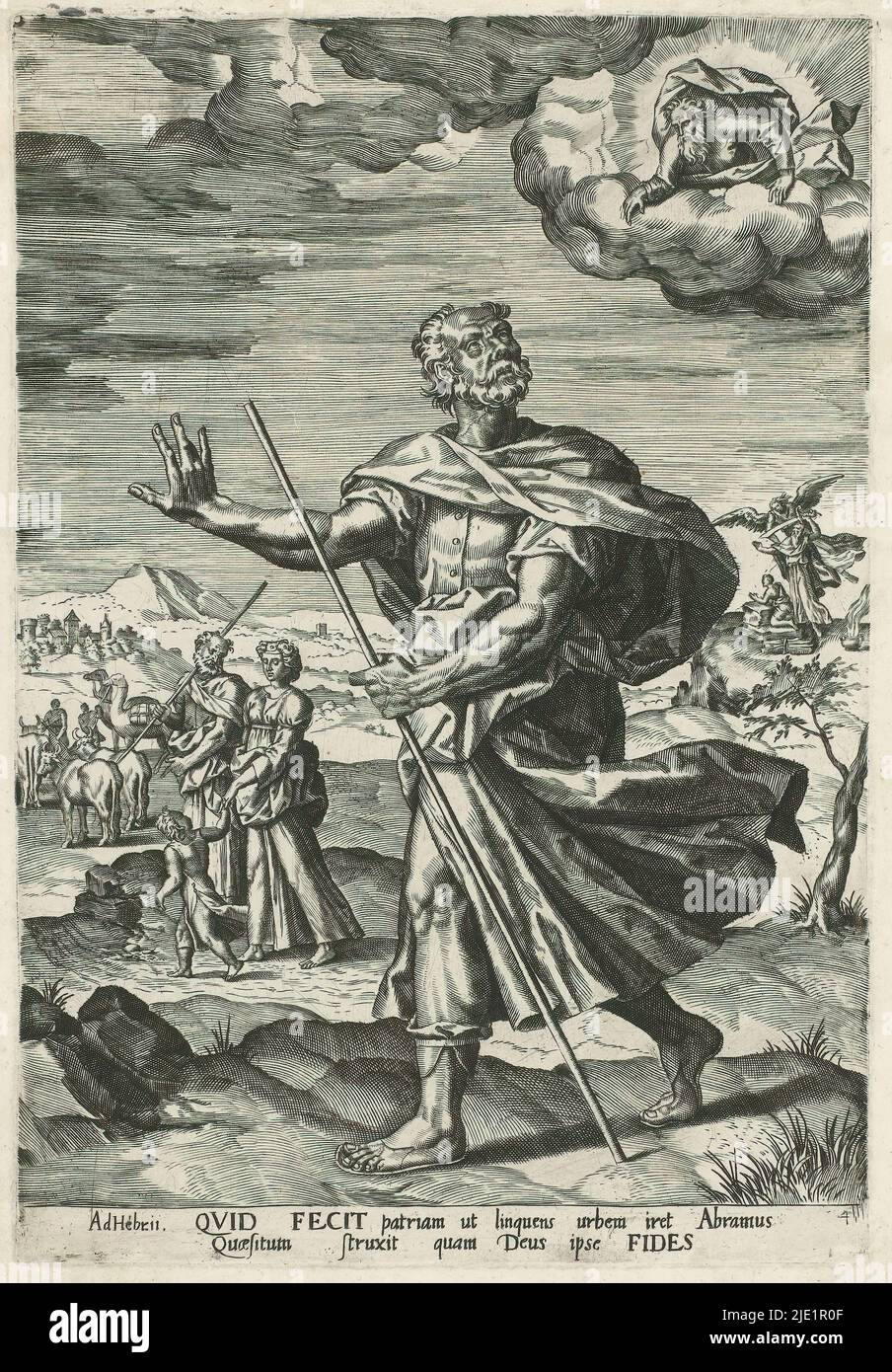 Calling of Abraham, The Letter to the Hebrews chapter 11 (series title ...