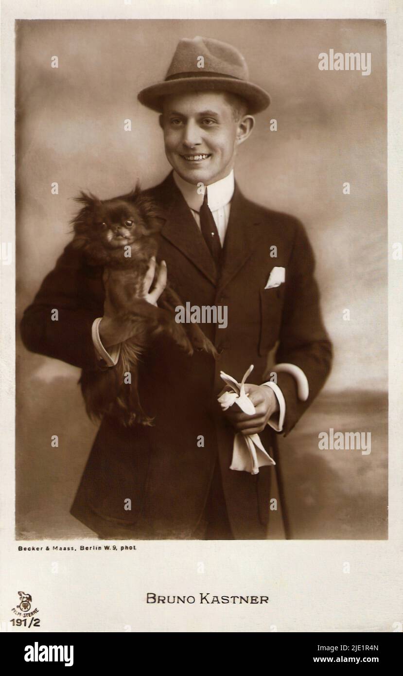 Portrait of Bruno Kastner 002 - German wihelminian era cinema (1895 ...