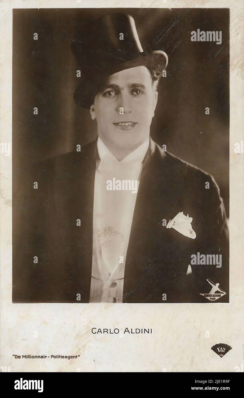 Portrait of Carlo Aldini 003 - German weimar era cinema (1918 - 1935 ...