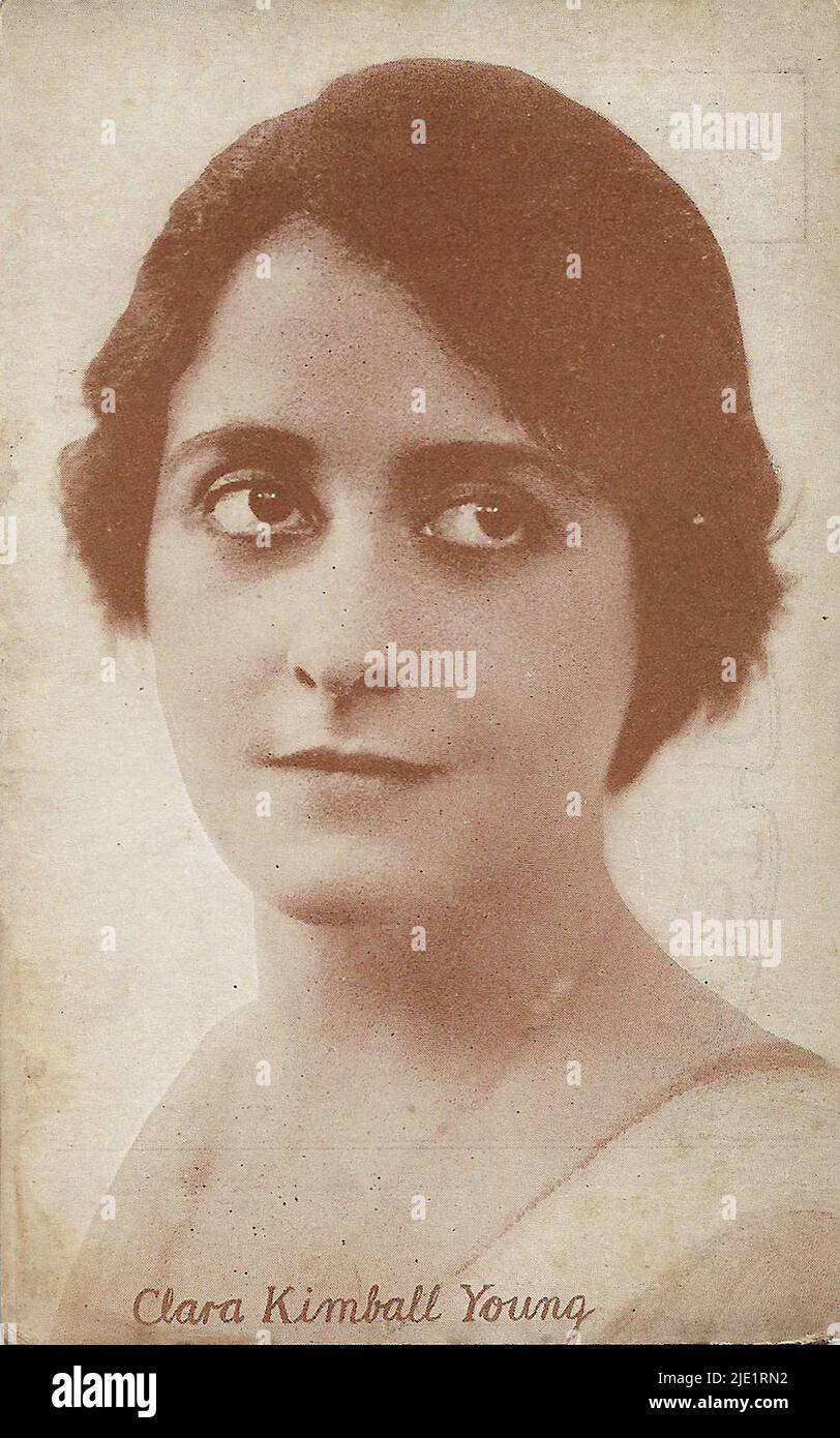 Portrait of Clara Kimball Young 003 - American cinema before Hollywood era Stock Photo - Alamy