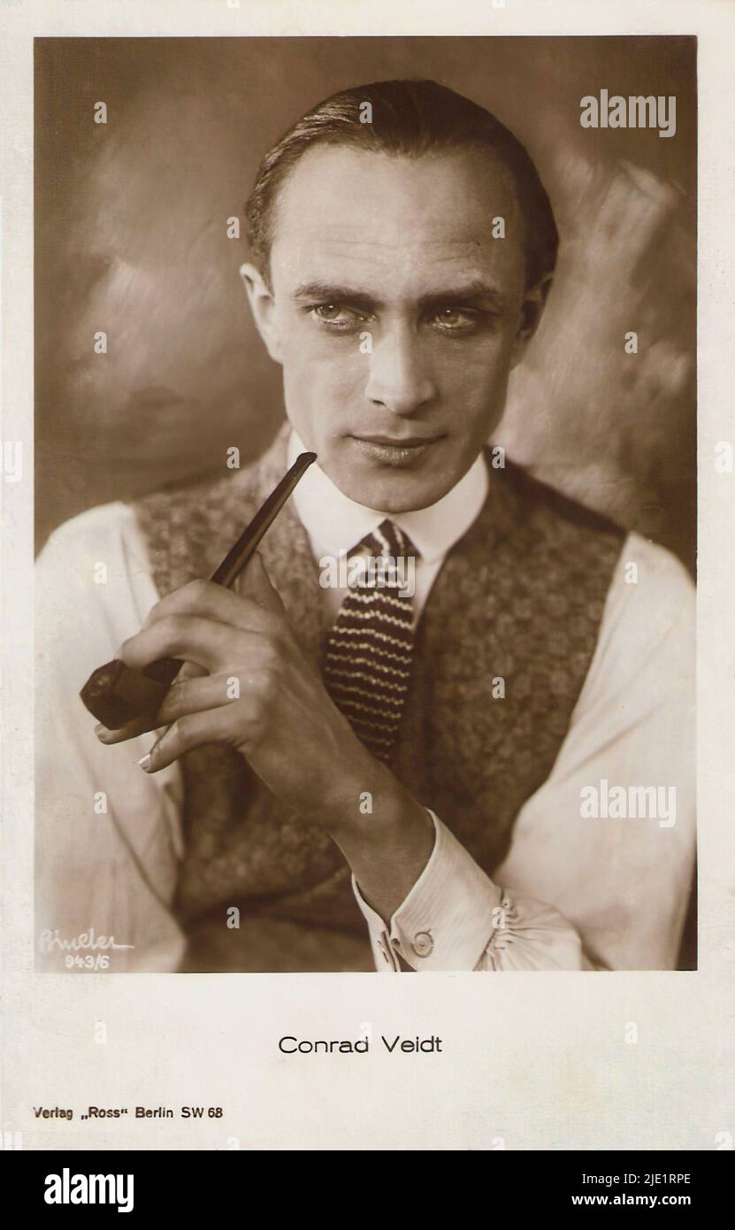 Portrait of Conrad Veidt 006 - German weimar era cinema (1918 - 1935 ...