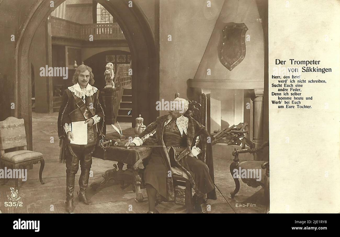 Portrait of Der Trompeter von Säkkingen 005 - German weimar era cinema ...