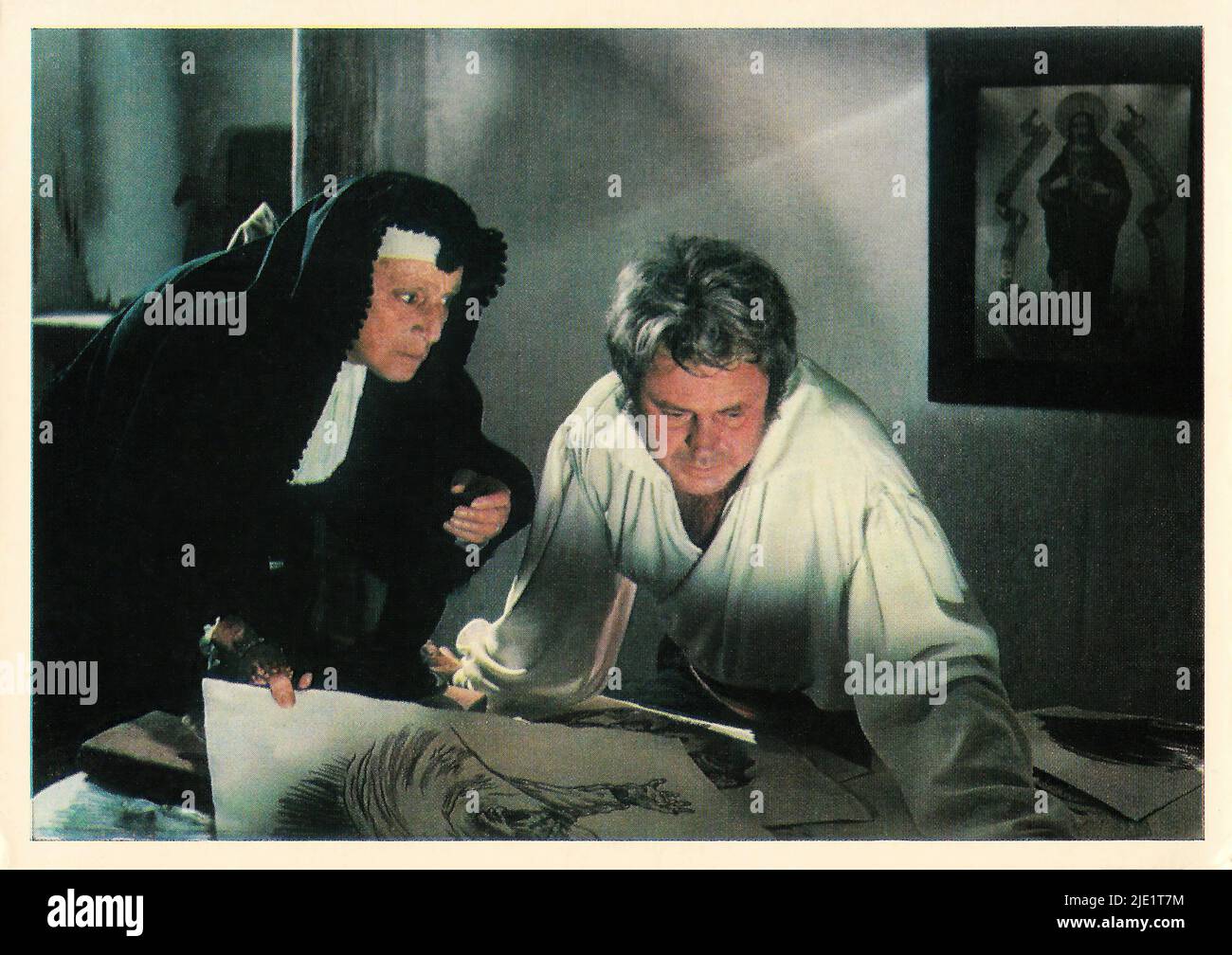 Portrait of Donatas Banionis and Veriko Anjaparidze in Goya - oder Der ...