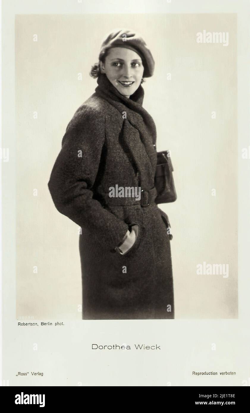 Portrait of Dorothea Wieck 002 - German weimar era cinema (1918 - 1935 ...