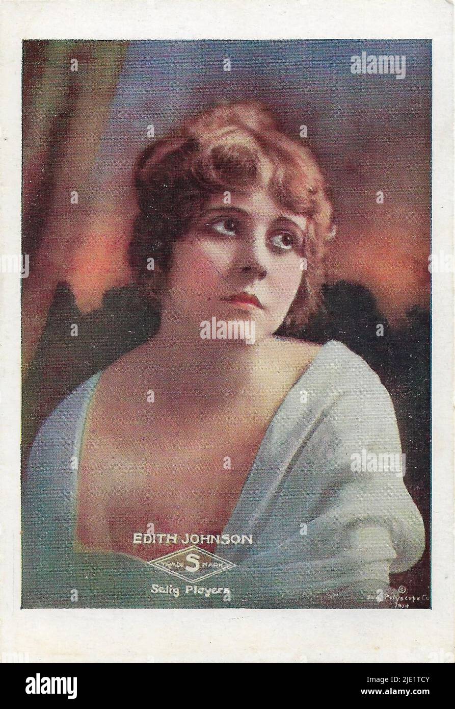 Portrait of Edith Johnson 004 - American cinema before Hollywood era ...