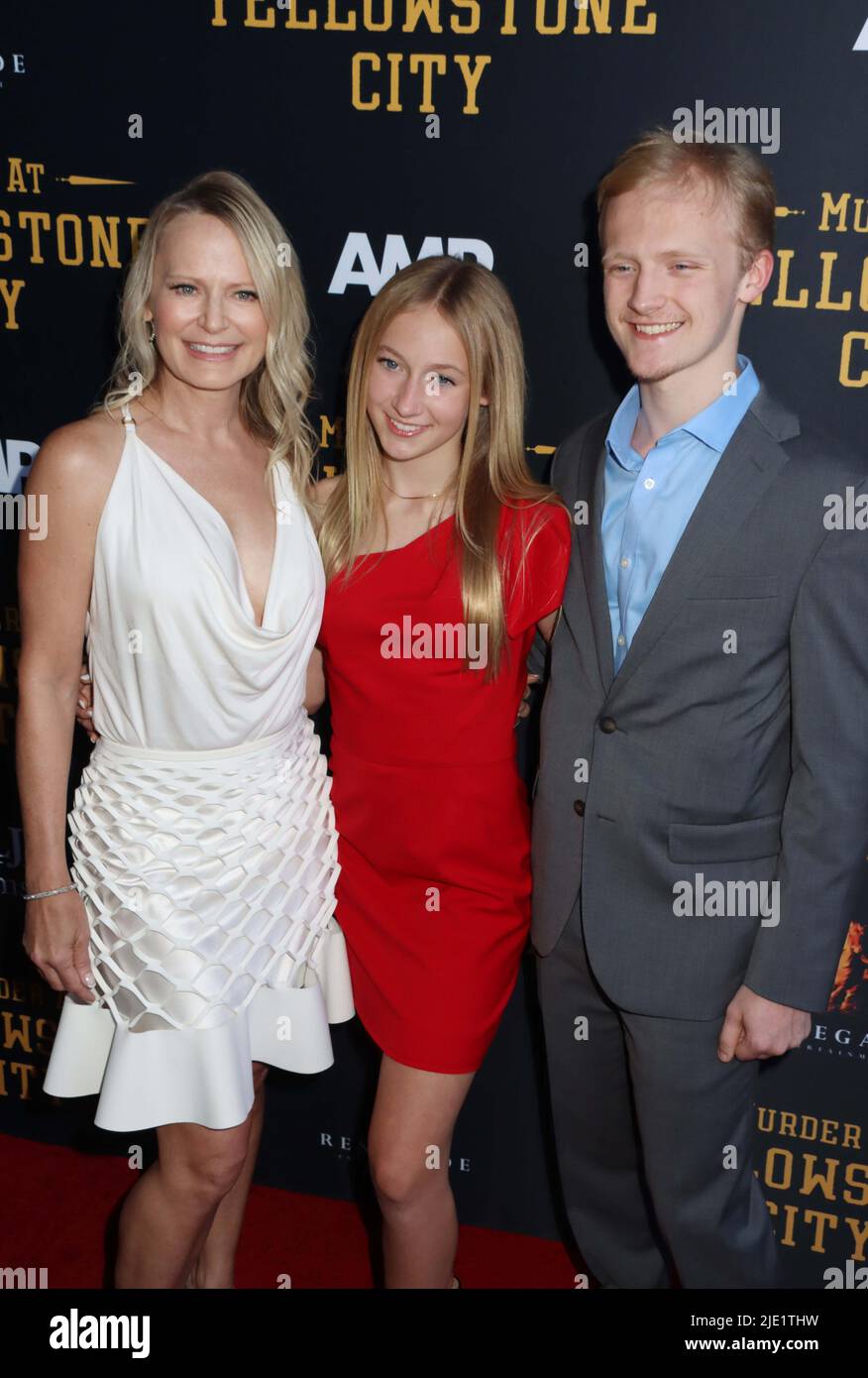 Julie Stagner, Isabella Ruby, Austin Stagner 06/23/2022 The Los Angeles ...