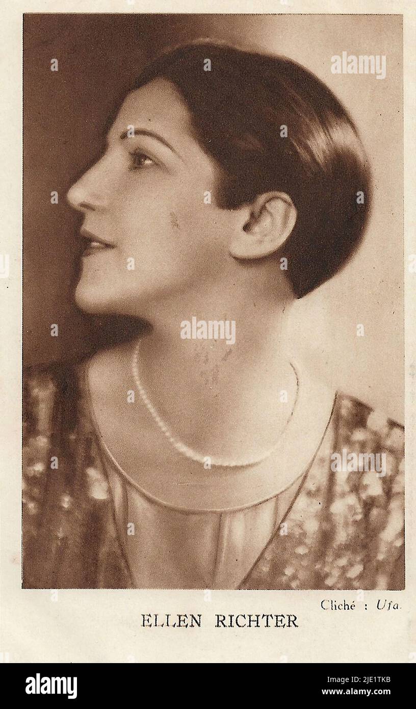 Portrait of Ellen Richter 001 - German weimar era cinema (1918 - 1935 ...