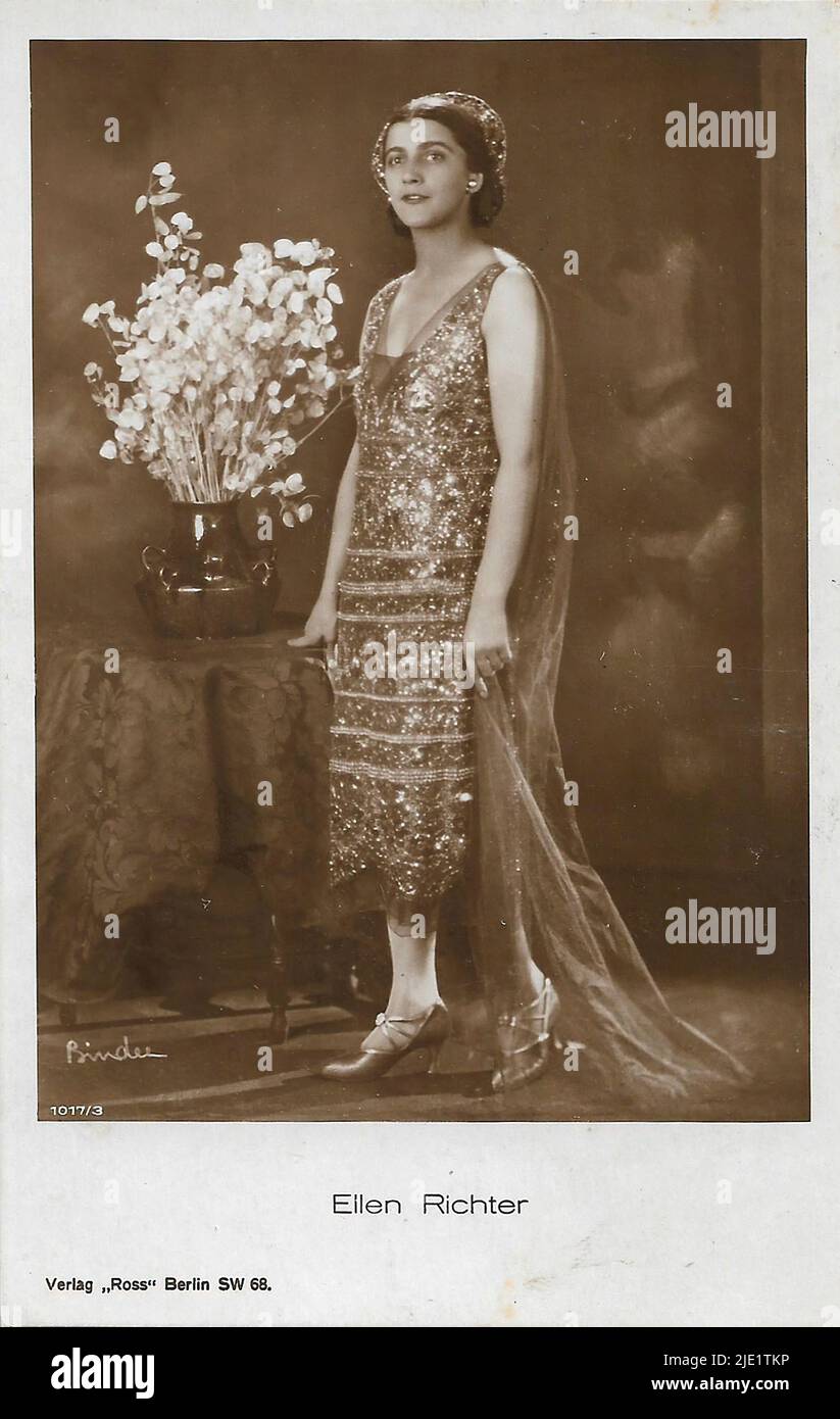 Portrait of Ellen Richter 003 - German weimar era cinema (1918 - 1935 ...