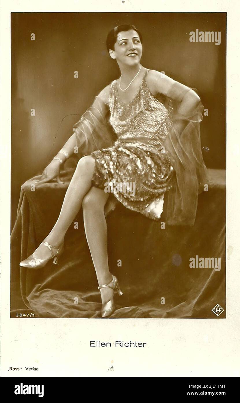 Portrait of Ellen Richter 002 - German weimar era cinema (1918 - 1935 ...