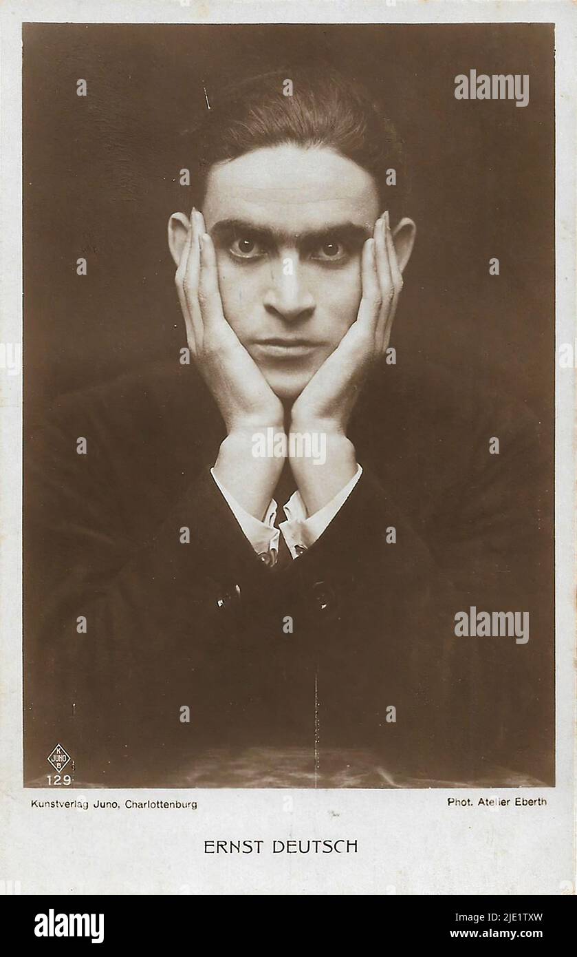 Portrait of Ernst Deutsch 002 - German weimar era cinema (1918 - 1935 ...