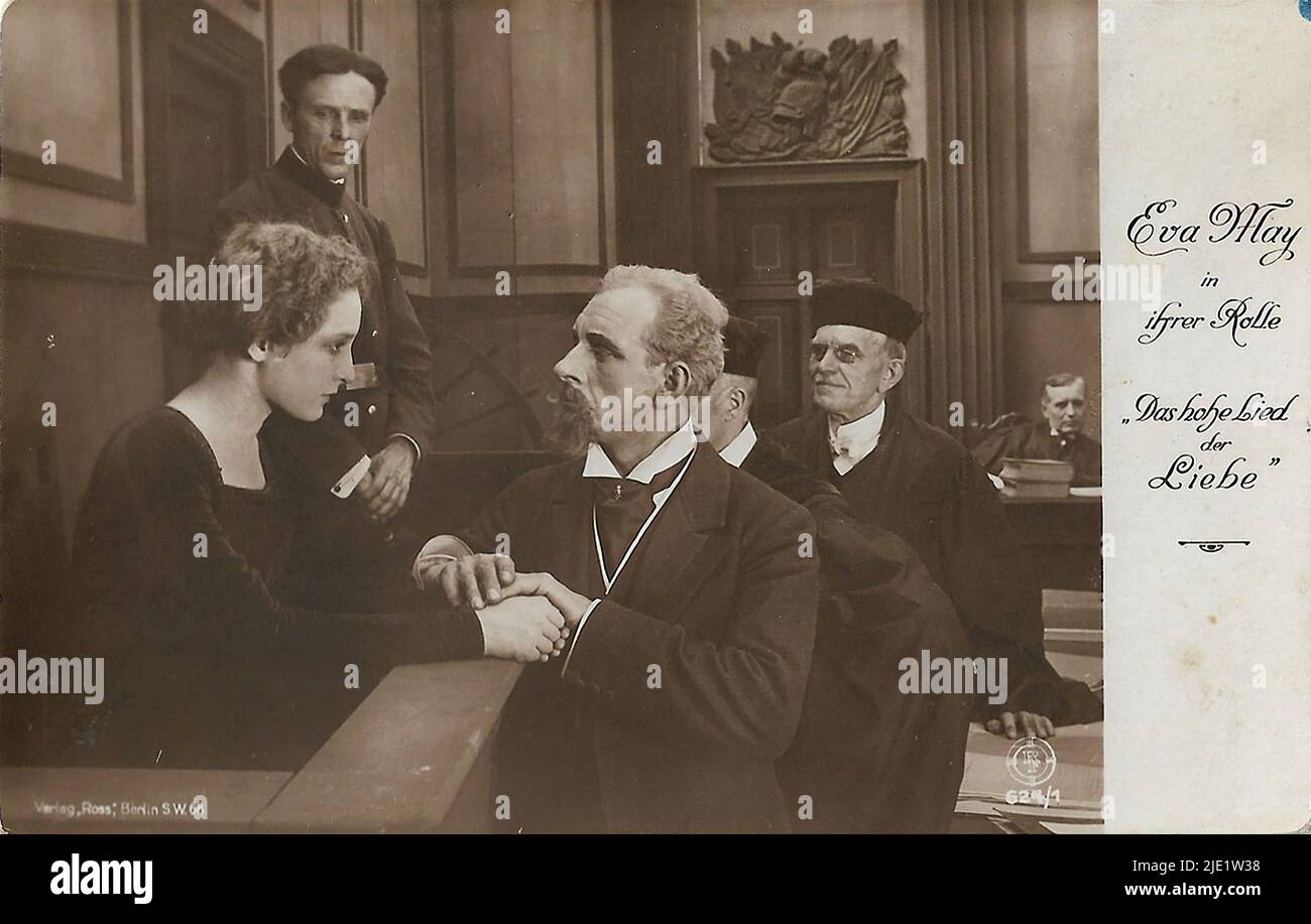 Portrait of Eva May in Das hohe Lied der Liebe (1919) - German weimar era cinema (1918 - 1935 ...