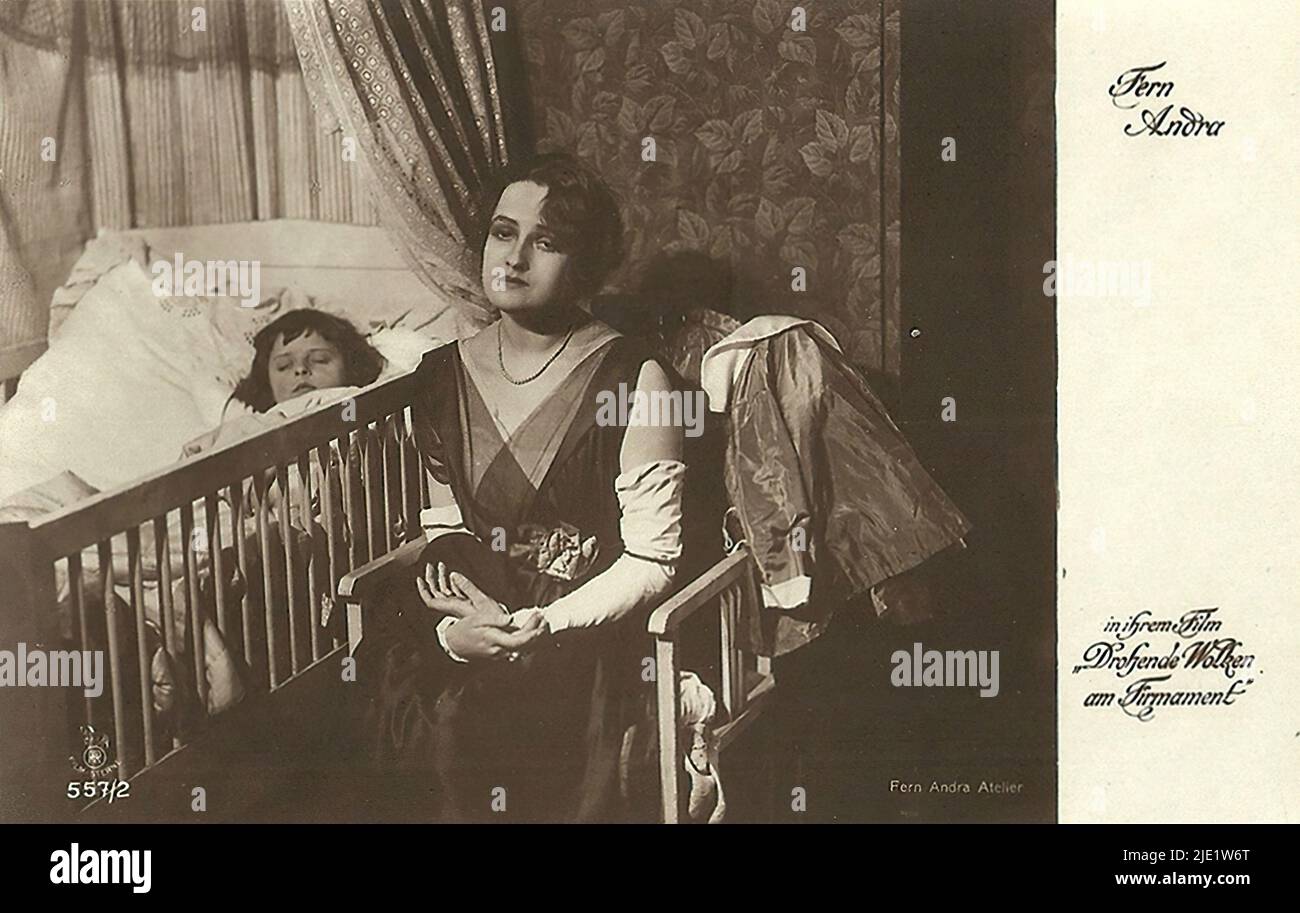 Portrait of Fern Andra in Drohende Wolken am Firmament 001 - German ...