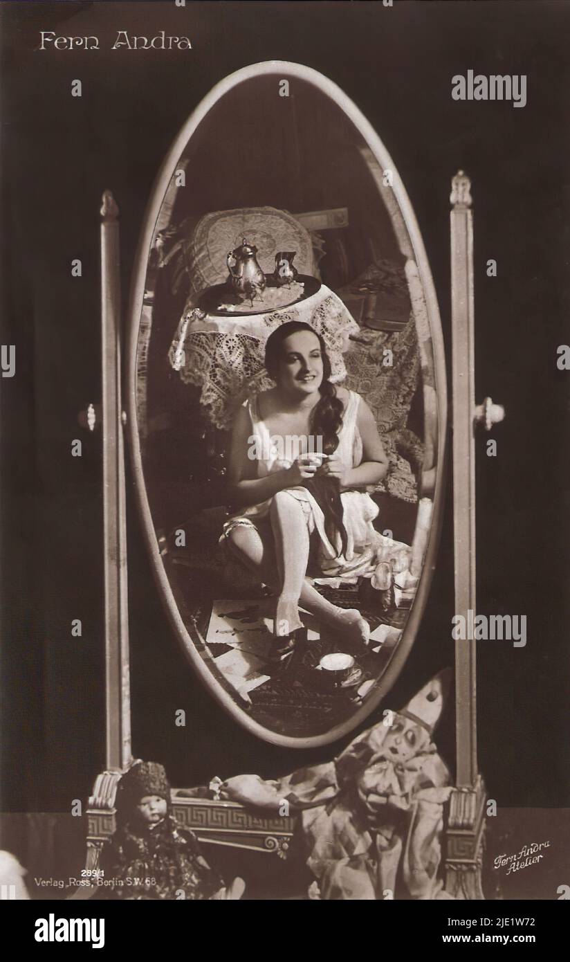 Portrait of Fern Andra 003 - German weimar era cinema (1918 - 1935 Stock Photo - Alamy