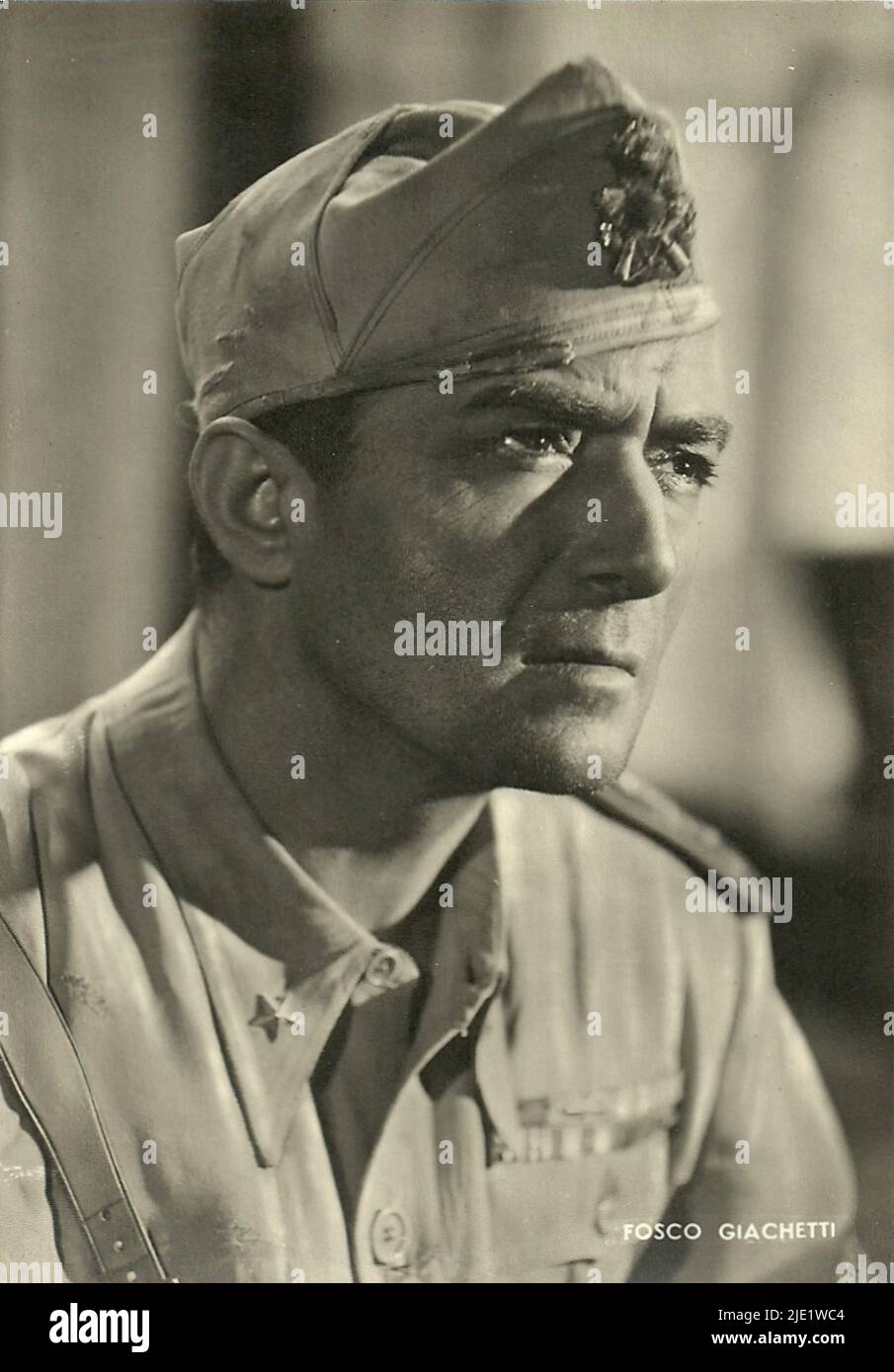 Portrait of Fosco Giachetti in Bengasi Stock Photo - Alamy