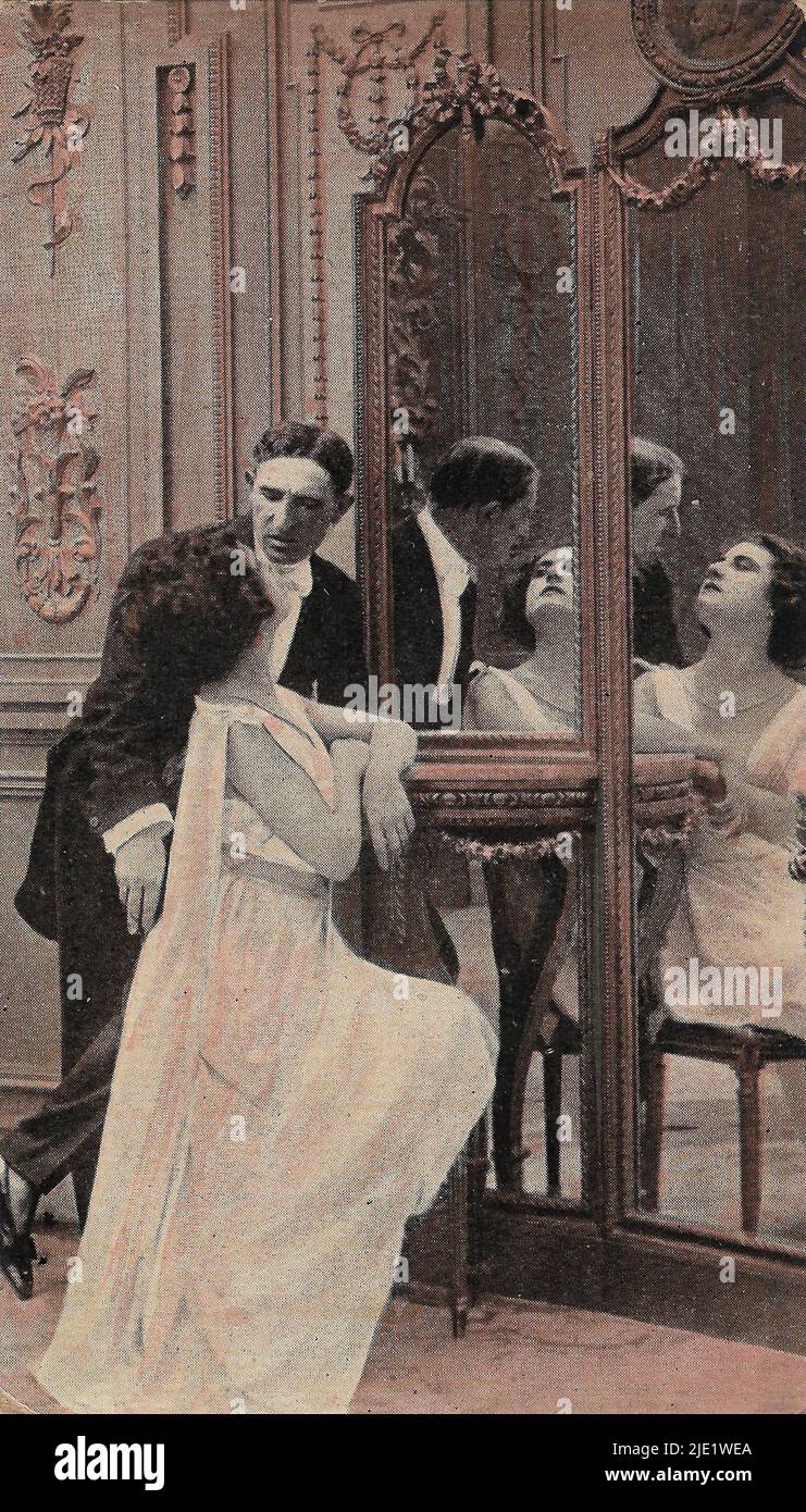 Portrait of Francesca Bertini in Andreina (1917) 002 - Italian silent ...