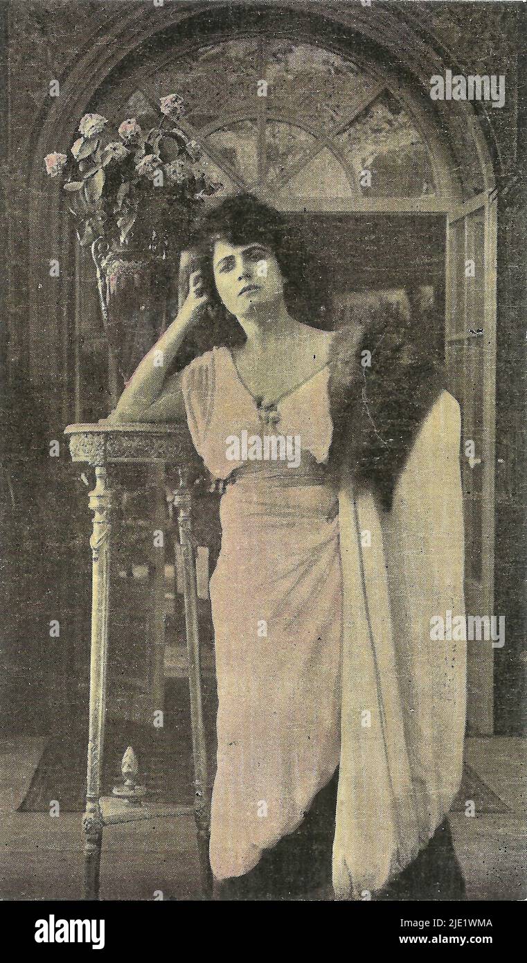 Portrait of Francesca Bertini in Malia 003 - Italian silent cinema era ...