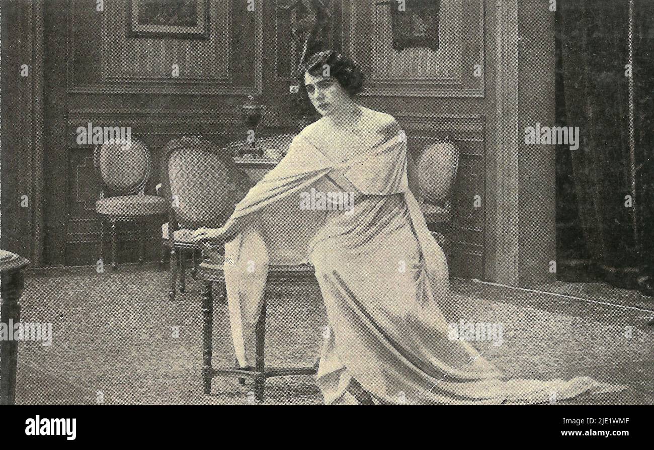 Portrait of Francesca Bertini in Malia 005 - Italian silent cinema era ...