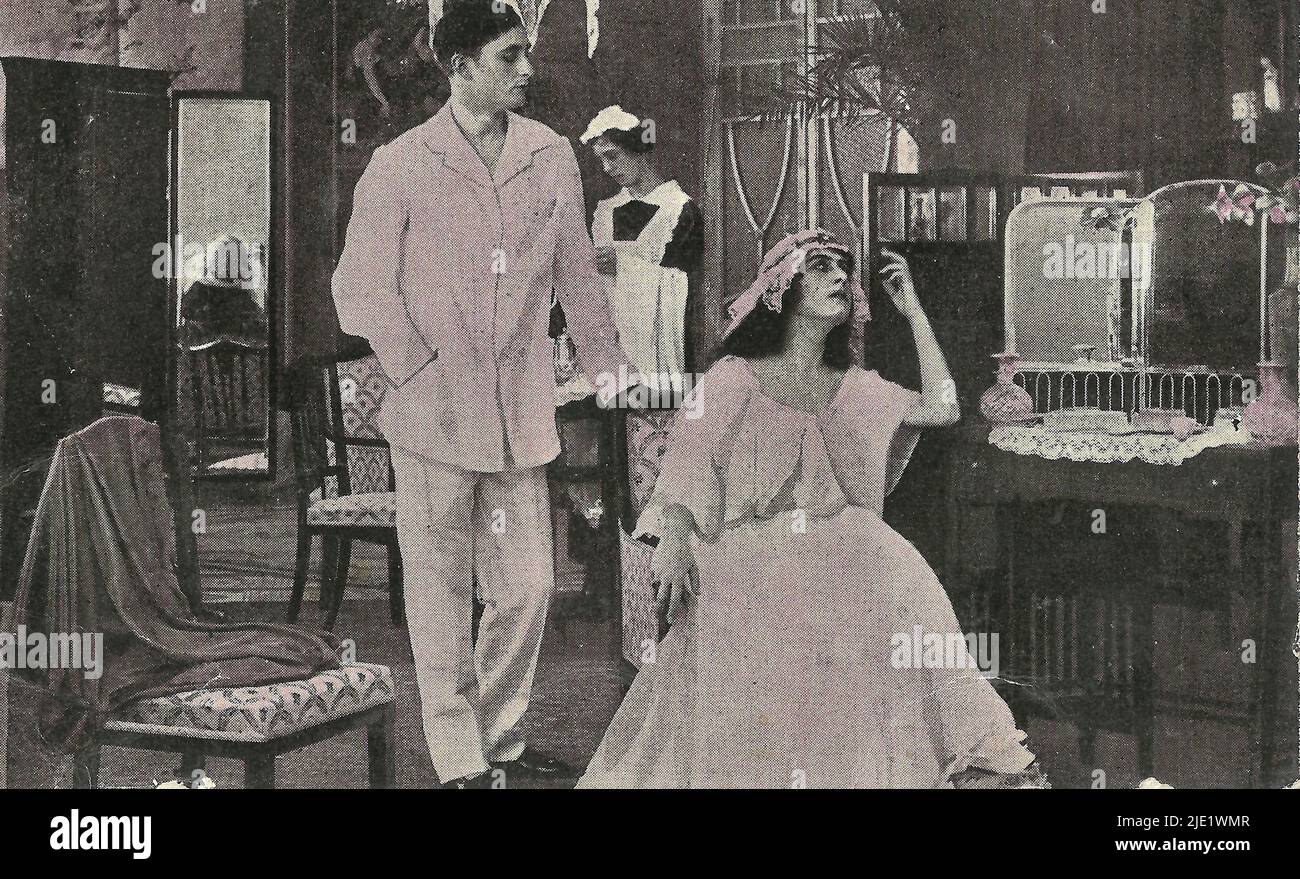 Portrait of Francesca Bertini in Malia 010 - Italian silent cinema era ...