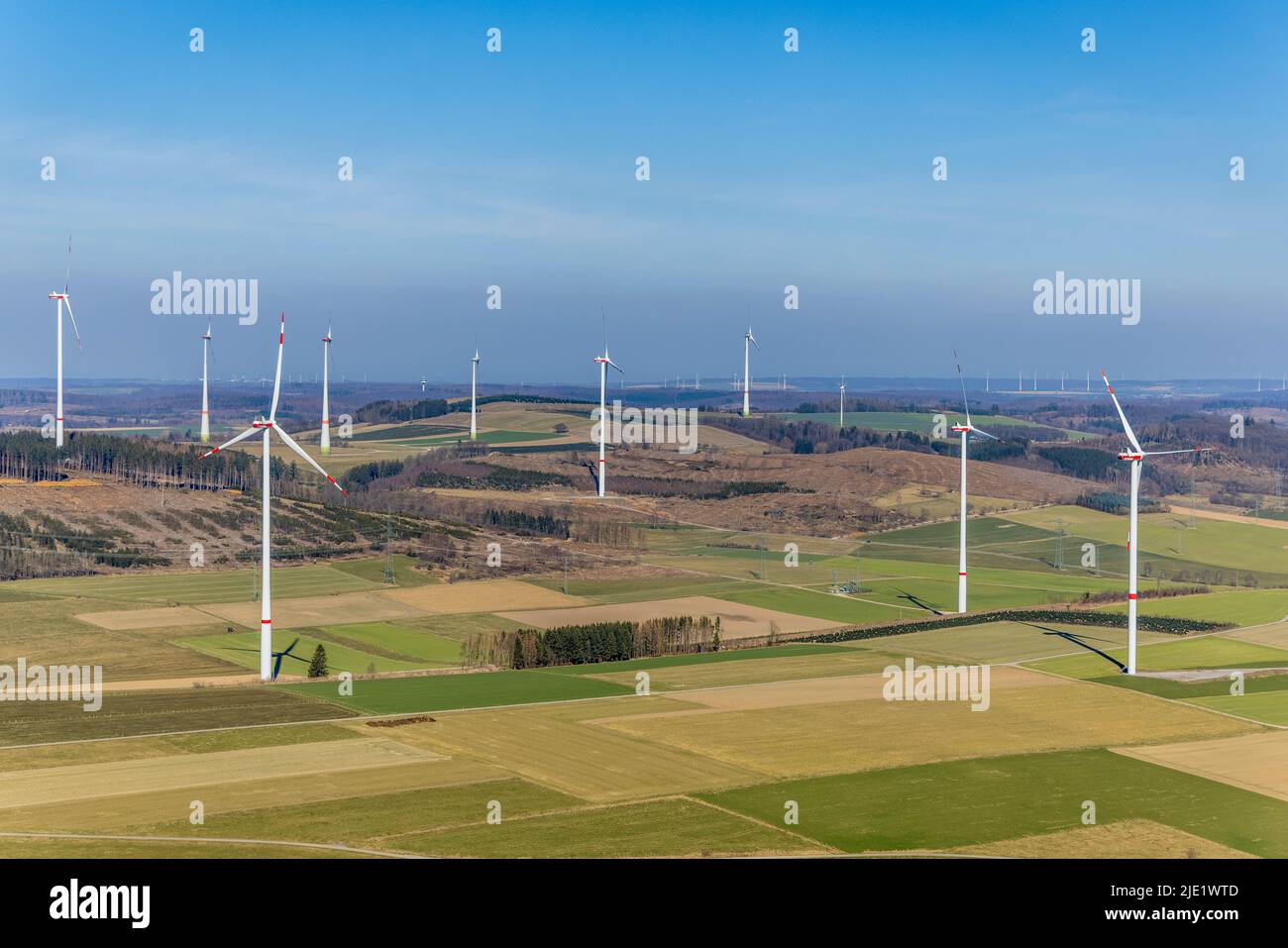 Luftbild windpark deutschland hi-res stock photography and images - Alamy