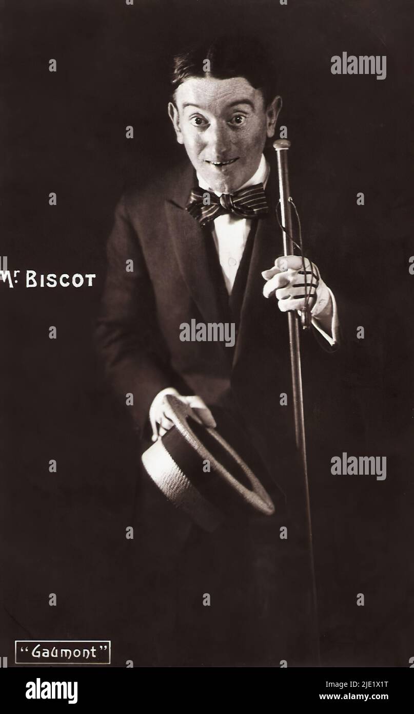 Portrait of Georges Biscot 005 - French silent cinema era Stock Photo ...