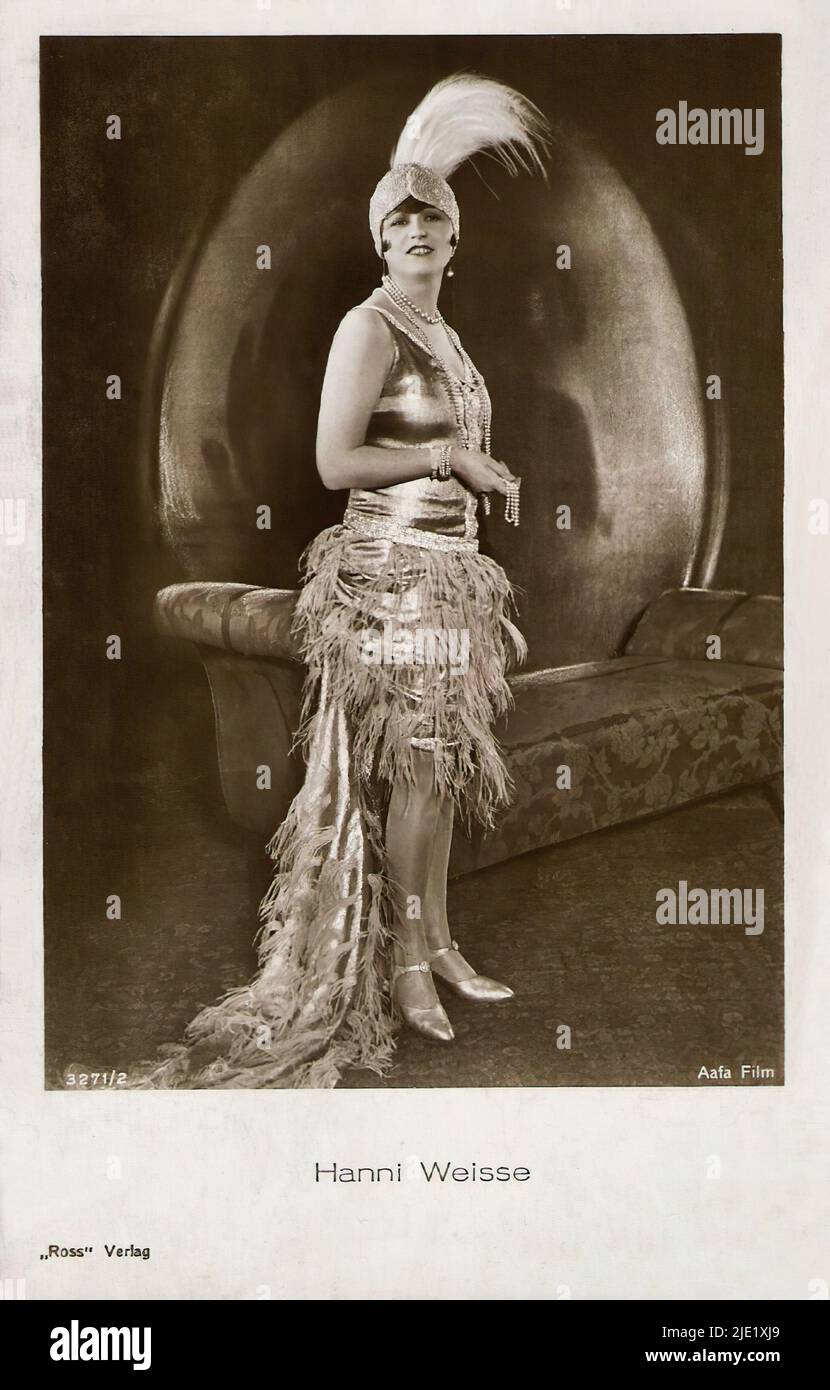 Portrait of Hanni Weisse 002 - German weimar era cinema (1918 - 1935 ...