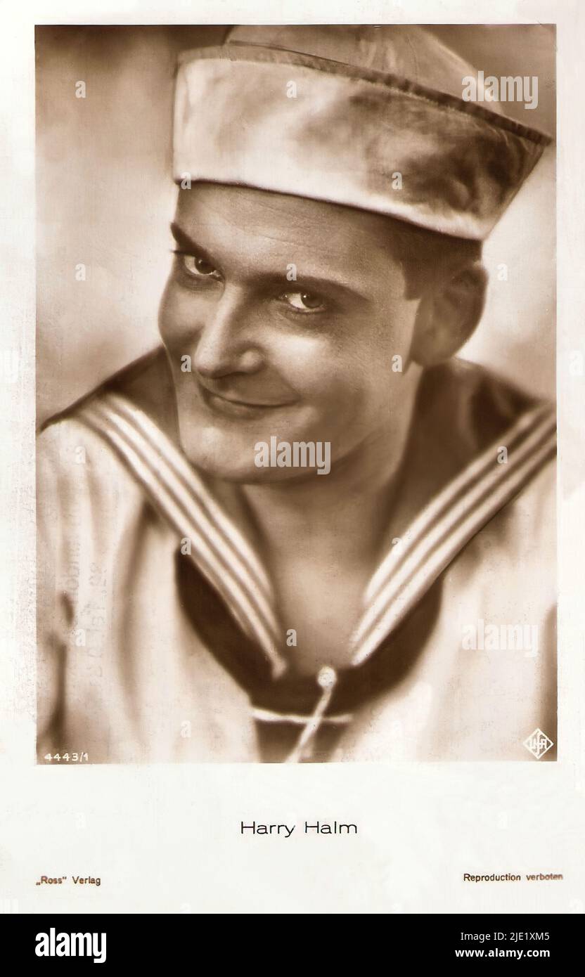 Portrait of Harry Halm 003 - German weimar era cinema (1918 - 1935 ...