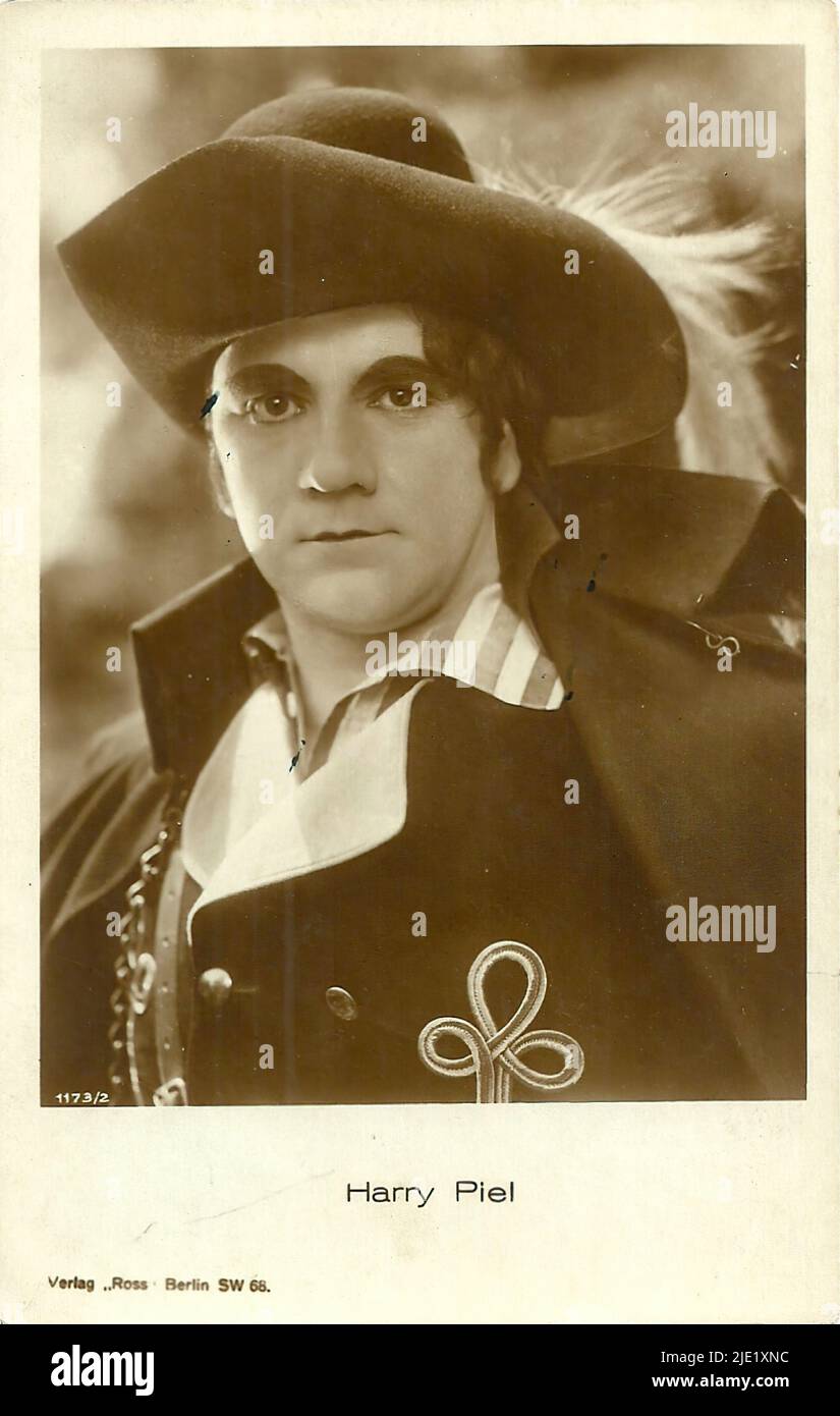 Portrait of Harry Piel in Zigano (1925) - German weimar era cinema ...