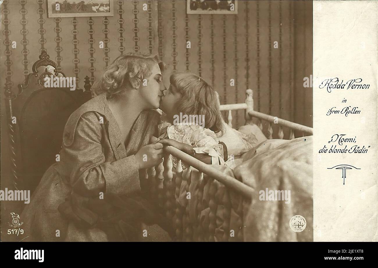 Portrait of Hedda Vernon in Noemi, die blonde Jüdin - German weimar era ...