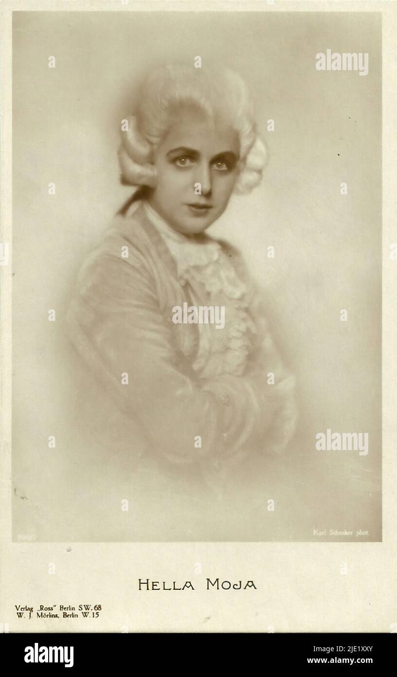 Portrait of Hella Moja 003 - German weimar era cinema (1918 - 1935 ...
