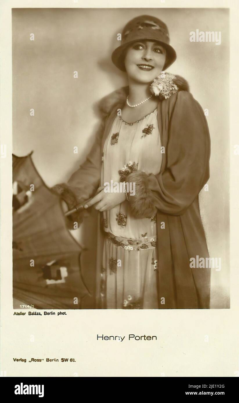 Henny porten hi-res stock photography and images - Alamy