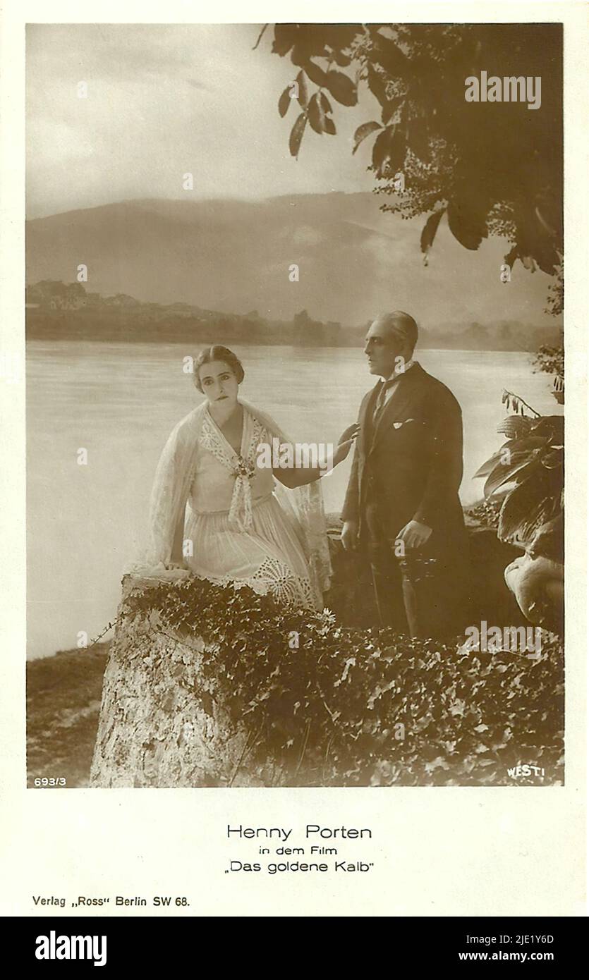 Portrait of Henny Porten in Das goldene Kalb (1924) 002 - German weimar era cinema (1918 - 1935 ...