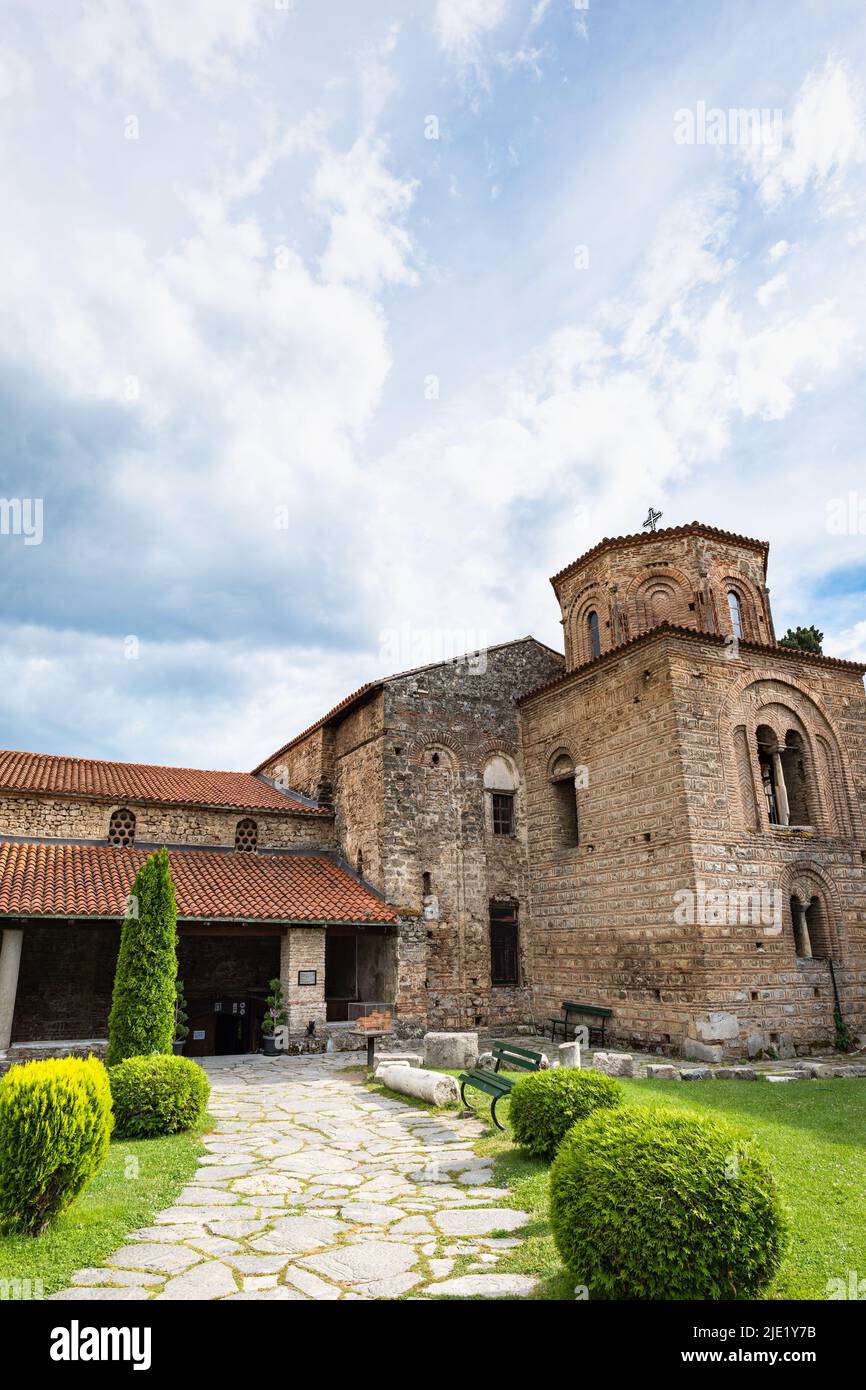 The Church of St.Sophia, a church in Ohrid, North Macedonia. The church ...