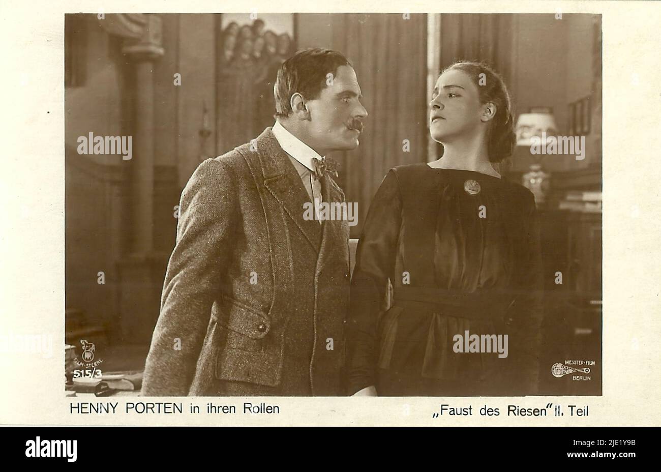 Portrait of Henny Porten in Die Faust des Riesen II 3 - German weimar era cinema (1918 - 1935 ...