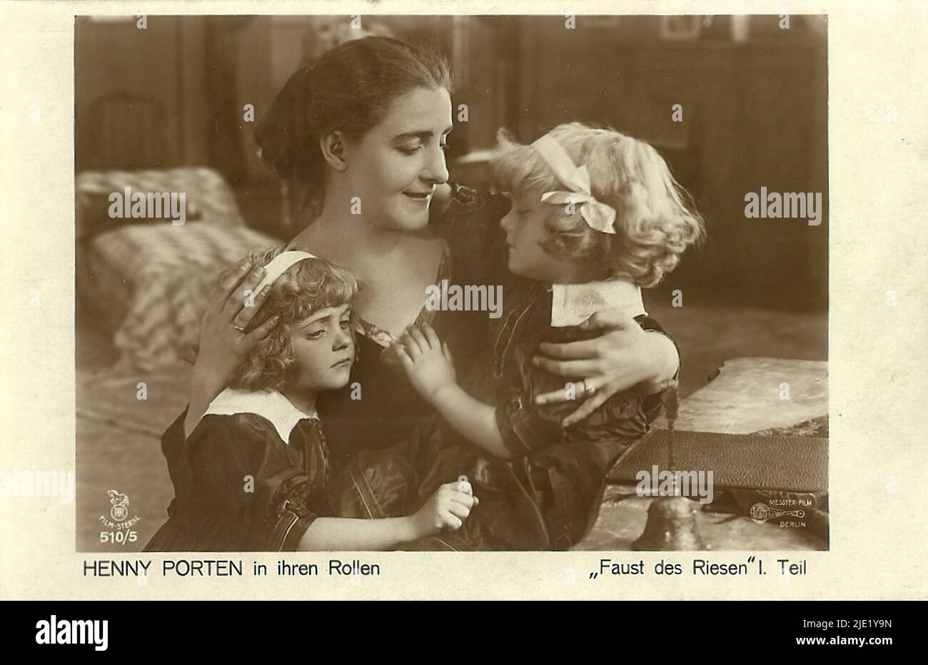 Portrait of Henny Porten in Die Faust des Riesen I 5 - German weimar era cinema (1918 - 1935 ...