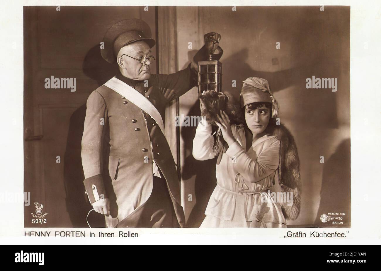 Portrait of Henny Porten in Gräfin Küchenfee (1918) - German weimar era cinema (1918 - 1935 ...